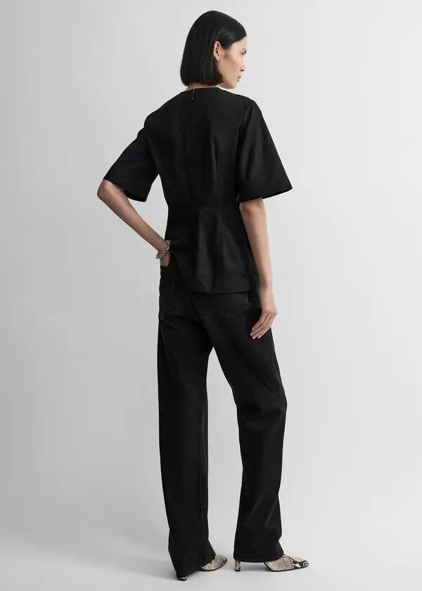 TOTEME Sculptural Cotton Top
