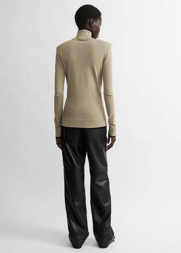 TOTEME Fitted Ribbed Top