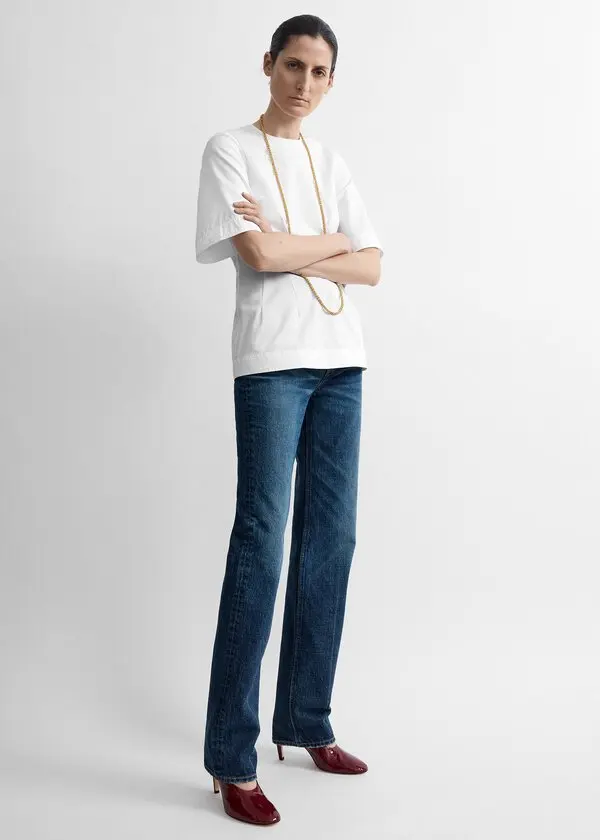 TOTEME Sculptural Cotton Top
