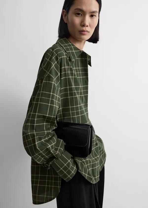 TOTEME Boxy Shirt Pine/popcorn