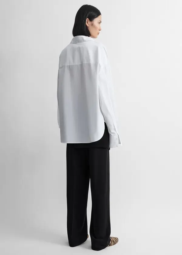TOTEME Boxy Poplin Shirt