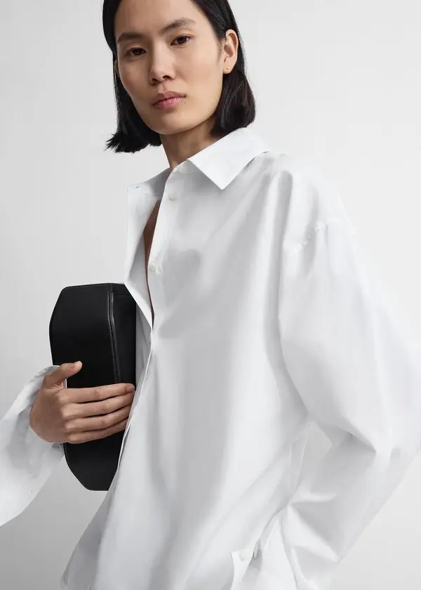 TOTEME Boxy Poplin Shirt
