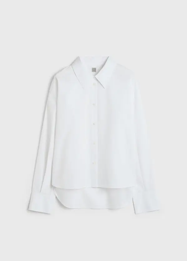 TOTEME Boxy Poplin Shirt