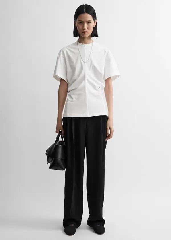 TOTEME Slouch Waist Jersey Top
