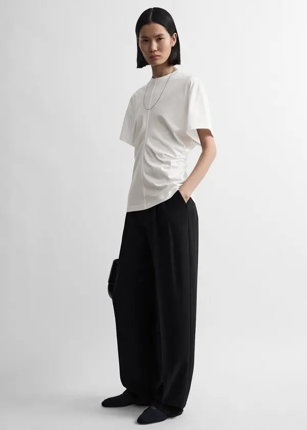 TOTEME Slouch Waist Jersey Top