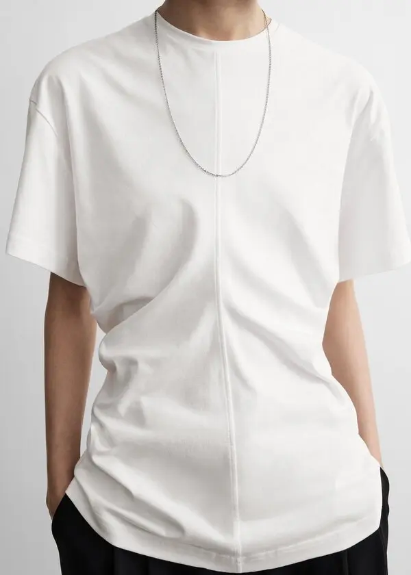 TOTEME Slouch Waist Jersey Top