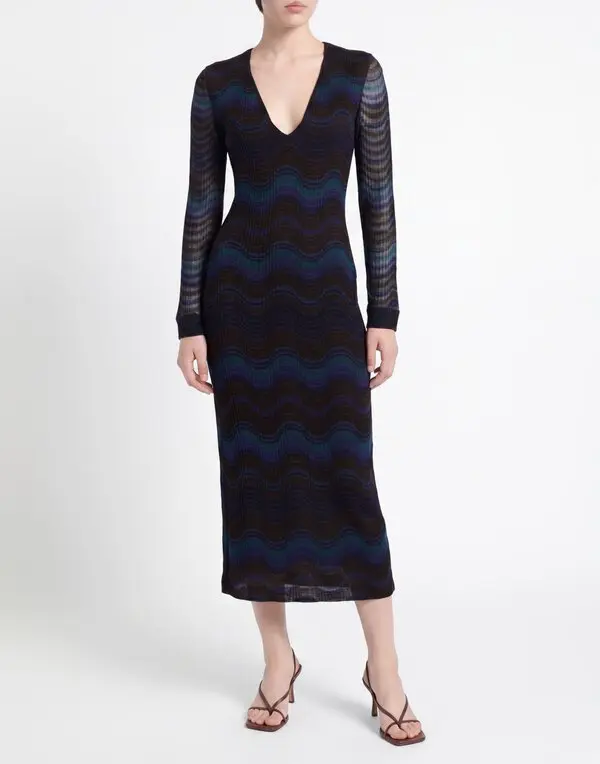 Missoni Midi Dress Size Viscose