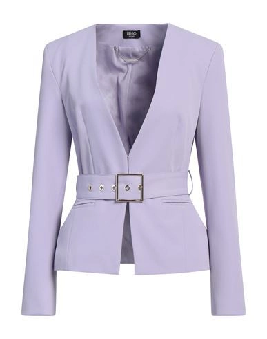 Liu Jo Jacket Lilac Size Polyester, Elastane