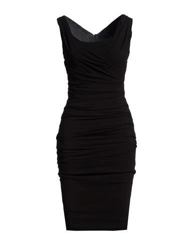 Dolce & Gabbana Midi Dress Size Virgin Wool, Polyamide, Elastane