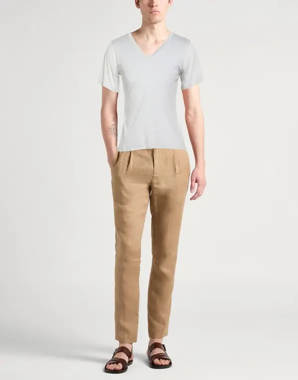 Majestic Filatures T-shirt Size Silk, Organic Cotton - Light Grey