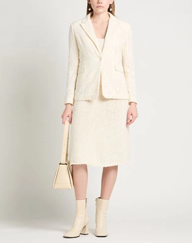 Liu Jo Jacket Ivory Size Cotton, Polyamide, Elastane