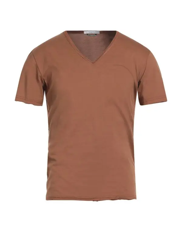 DANIELE ALESSANDRINI T-shirt Size Cotton, Polyurethane, Viscose