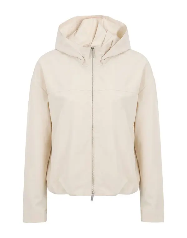 Emporio Armani Jacket Cream Size Cotton, Polyamide