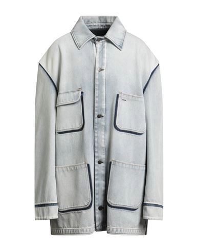 MAISON MARGIELA Denim Outerwear Size Cotton, Polyester - Blue