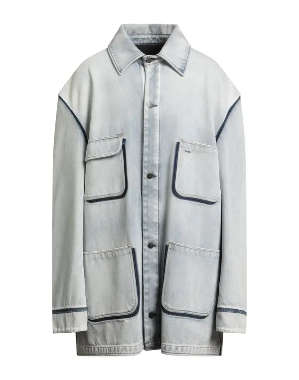 MAISON MARGIELA Denim Outerwear Size Cotton, Polyester