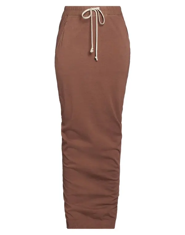 Rick Owens Cotton-blend Maxi Pencil Skirt