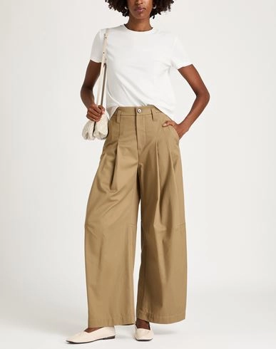 Brunello Cucinelli Pants Camel Size Cotton, Ecobrass