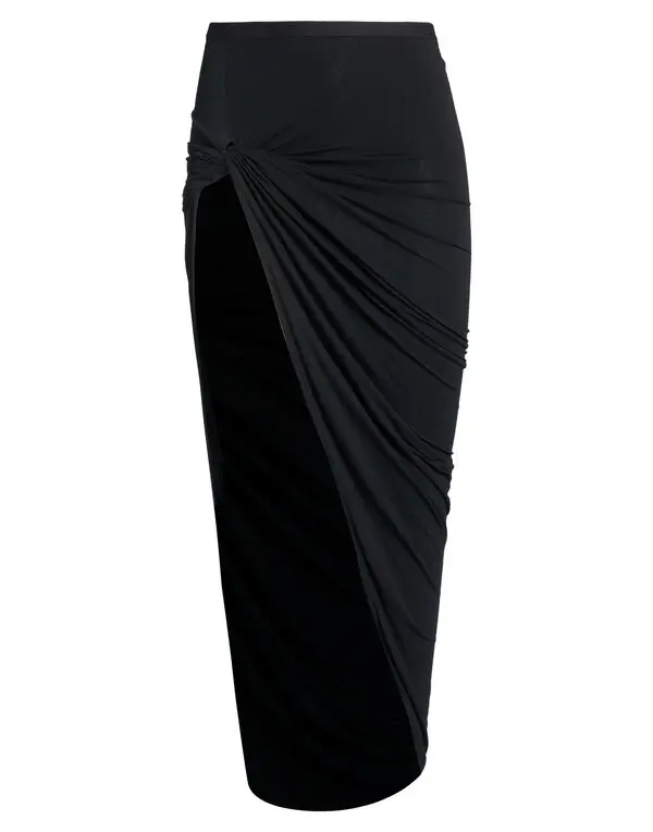 Rick Owens Modal Cashmere Maxi Skirt