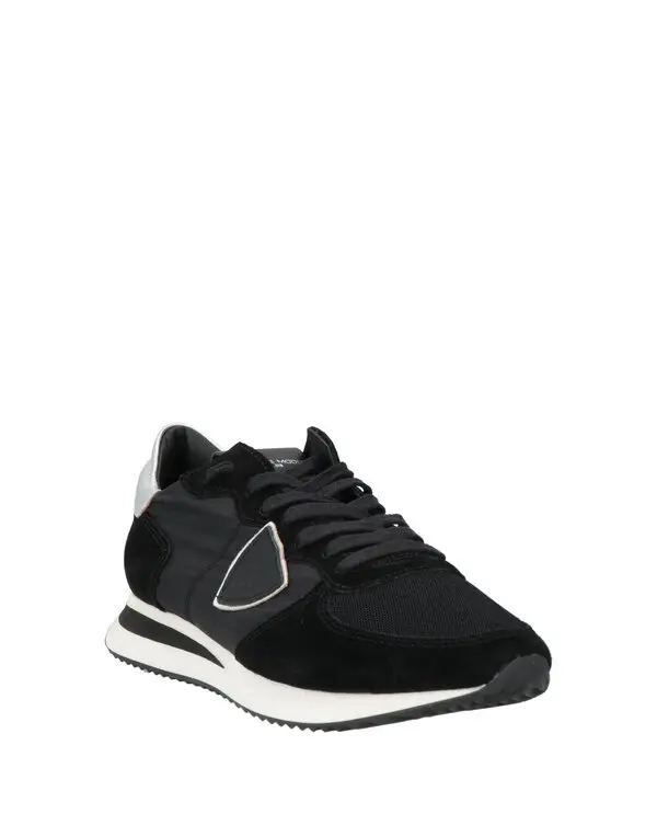 Philippe Model Sneakers Size Textile Fibers, Leather