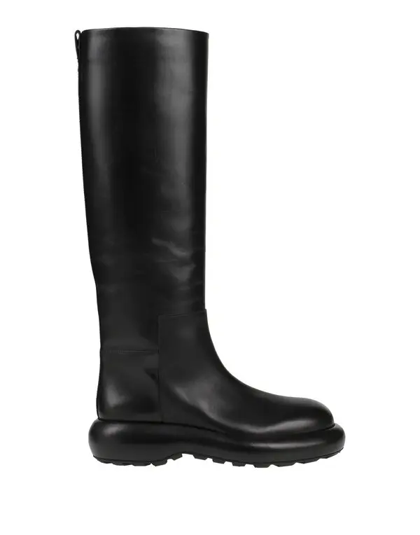 JIL SANDER Leather Riding Boots