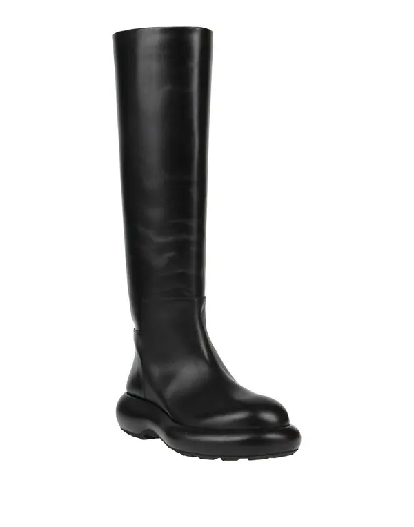JIL SANDER Leather Riding Boots