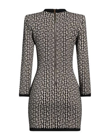 Balmain Mini Dress Size Wool, Viscose, Polyamide, Elastane