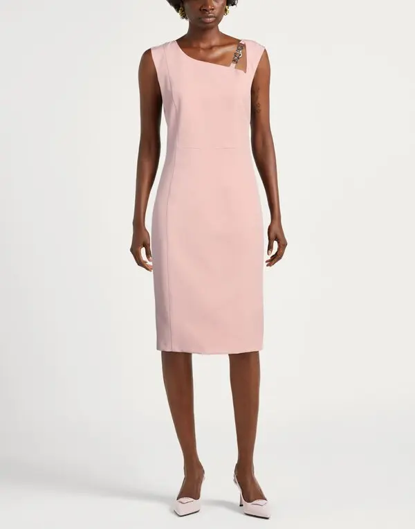 Liu Jo Better Midi Dress Size Polyester, Elastane