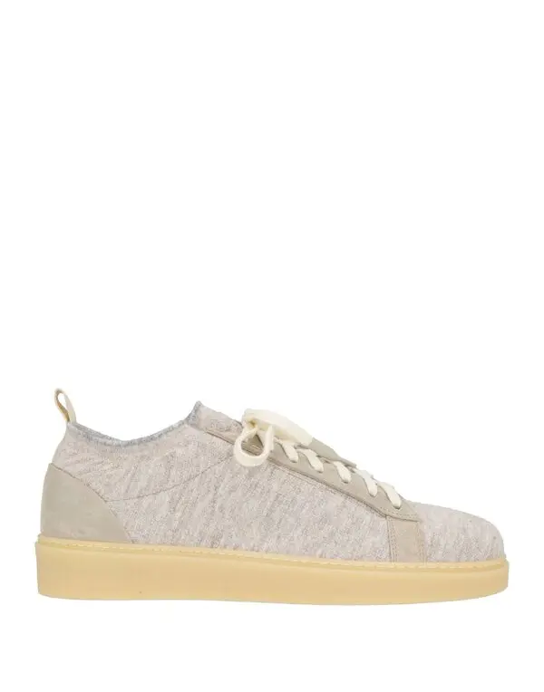 Eleventy Sneakers Light Size Leather, Textile Fibers