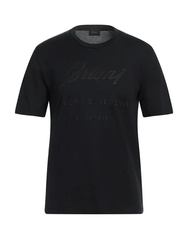 Brioni T-shirt Size Cotton - Black