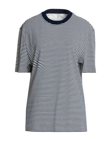 Brunello Cucinelli T-shirt Midnight Size Cotton - Blue
