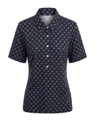 Tory Burch Polo Shirt Midnight Size Cotton - Blue