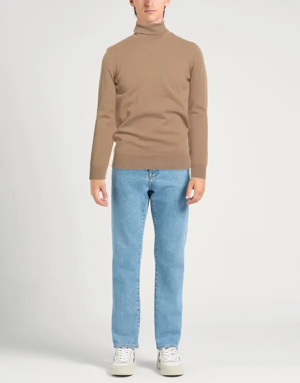 Alpha Studio Turtleneck Camel Size Geelong Wool