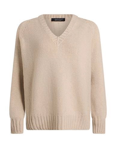 ARAGONA Sweater Charcoal Size Cashmere - Beige
