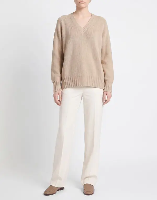 ARAGONA Sweater Charcoal Size Cashmere - Beige