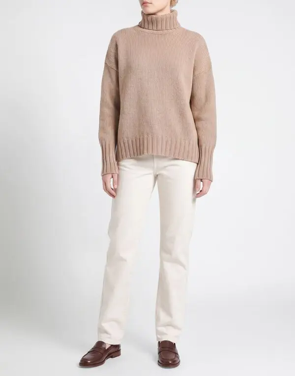 ARAGONA Cashmere Turtleneck Sweater