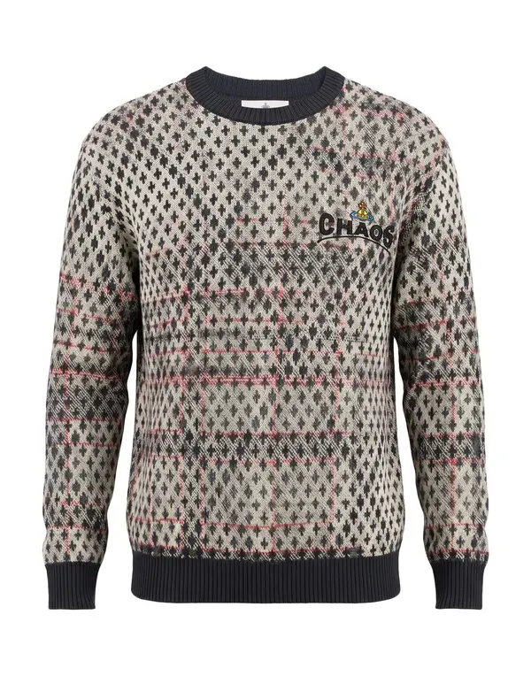 VIVIENNE WESTWOOD Jacquard-knit Pullover