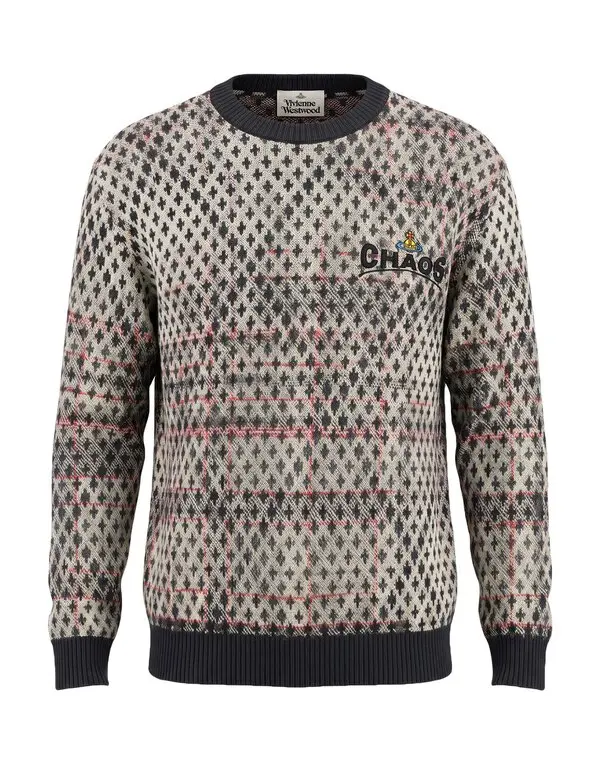 VIVIENNE WESTWOOD Jacquard-knit Pullover