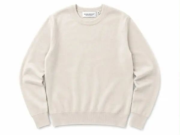 MAISON LOINTAINE Pure Prestige Cashmere Crew Neck Sweater