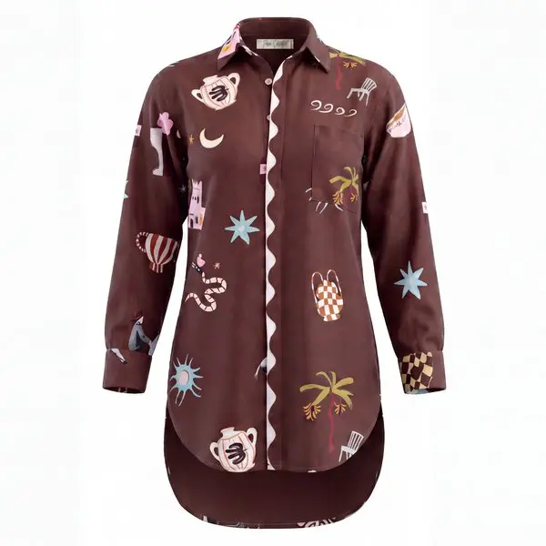 PALM COLLECTIVE Sandstorm Shirt Dress