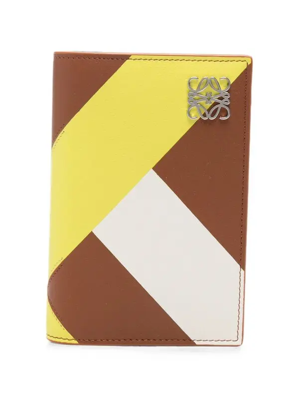 Loewe Anagram Leather Passport Case