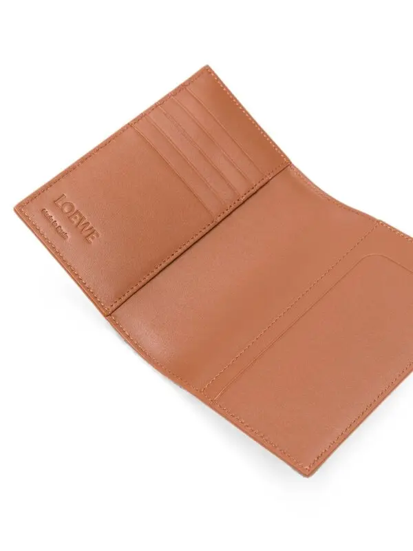 Loewe Anagram Leather Passport Case