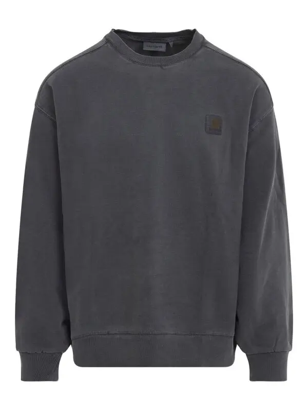Carhartt Work In Progress Logo Cotton Sweatshirt
