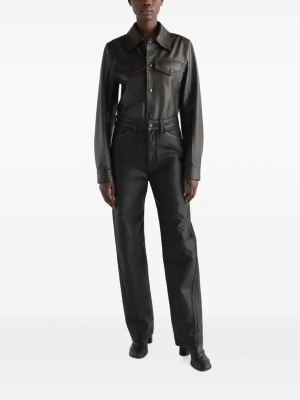 LEMAIRE Leather Trousers