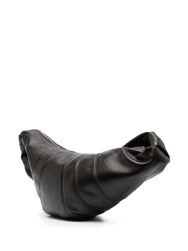 LEMAIRE Croissant Medium Leather Shoulder Bag