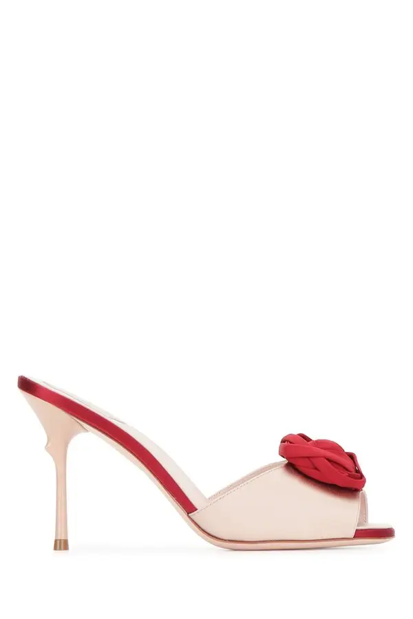 ROGER VIVIER Epine Rose Mule 85