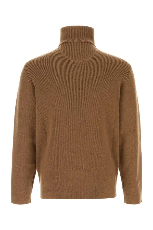 Valentino Garavani Camel Wool Sweater