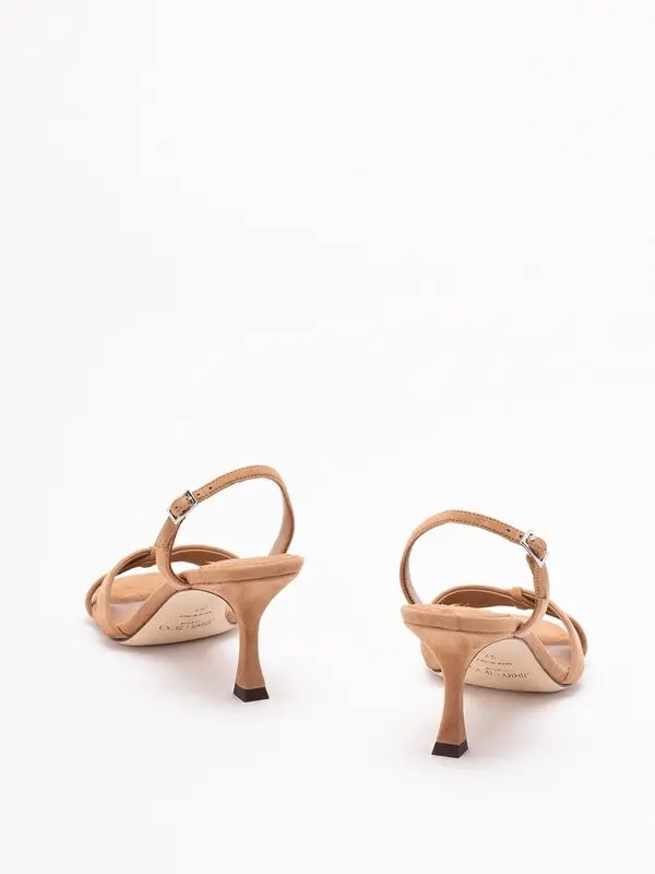 JIMMY CHOO Elsy 70 Suede Sandals