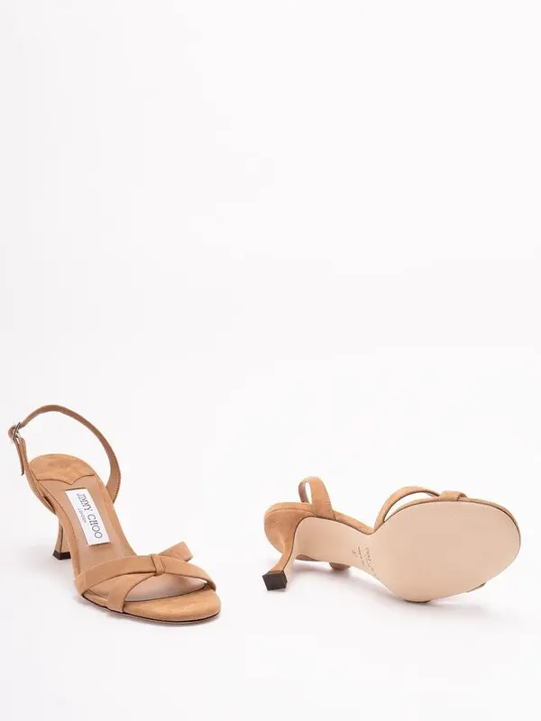 JIMMY CHOO Elsy 70 Suede Sandals