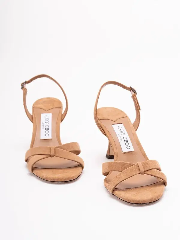 JIMMY CHOO Elsy 70 Suede Sandals