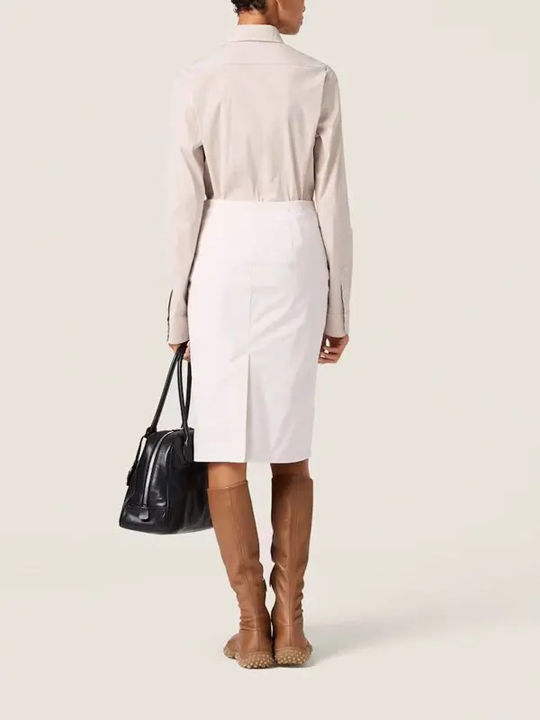 Miu Miu Popeline Stretch Shirt